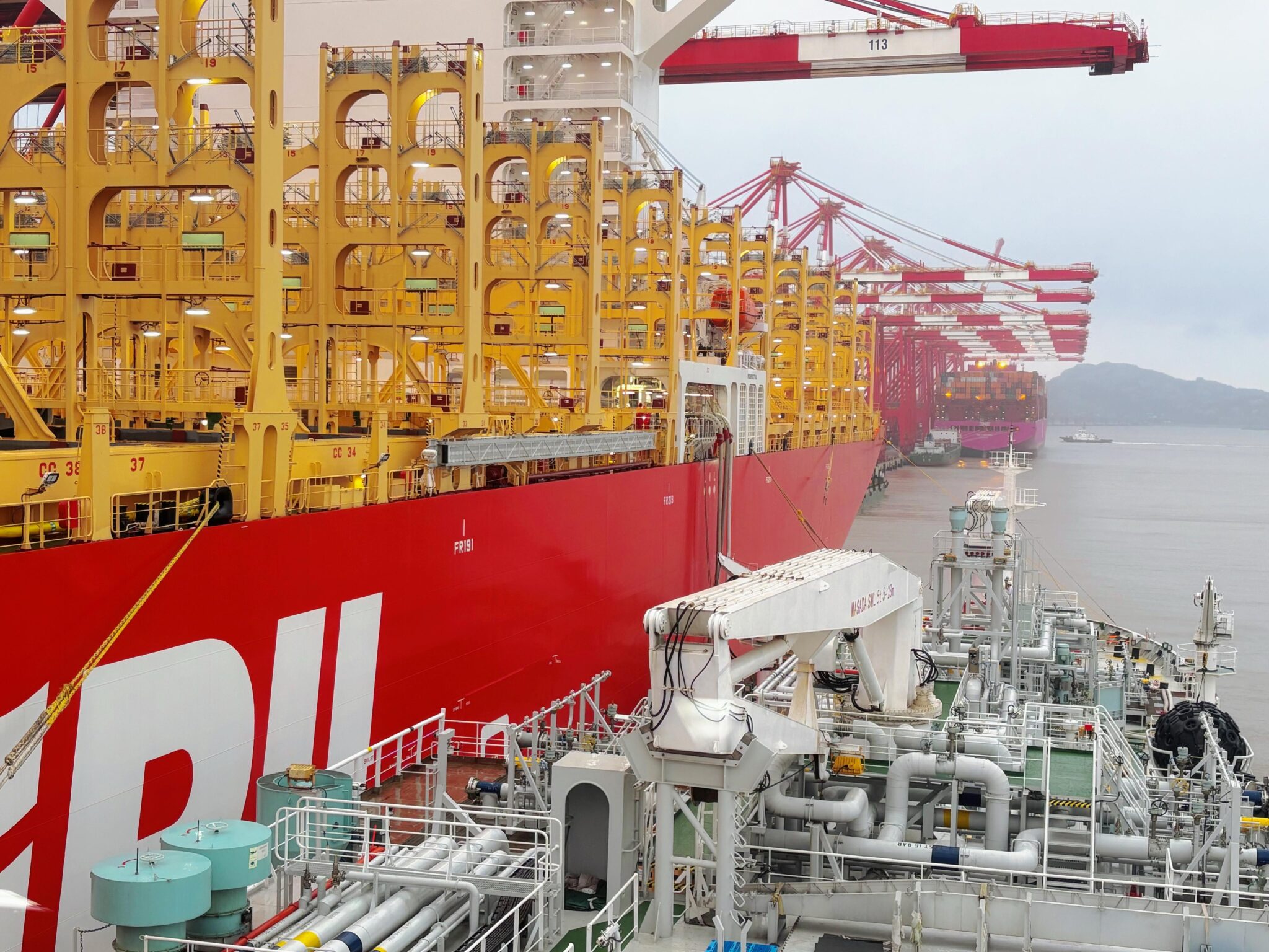 PIL and SSES complete the inaugural LNG bunkering of PIL’s first LNG ...