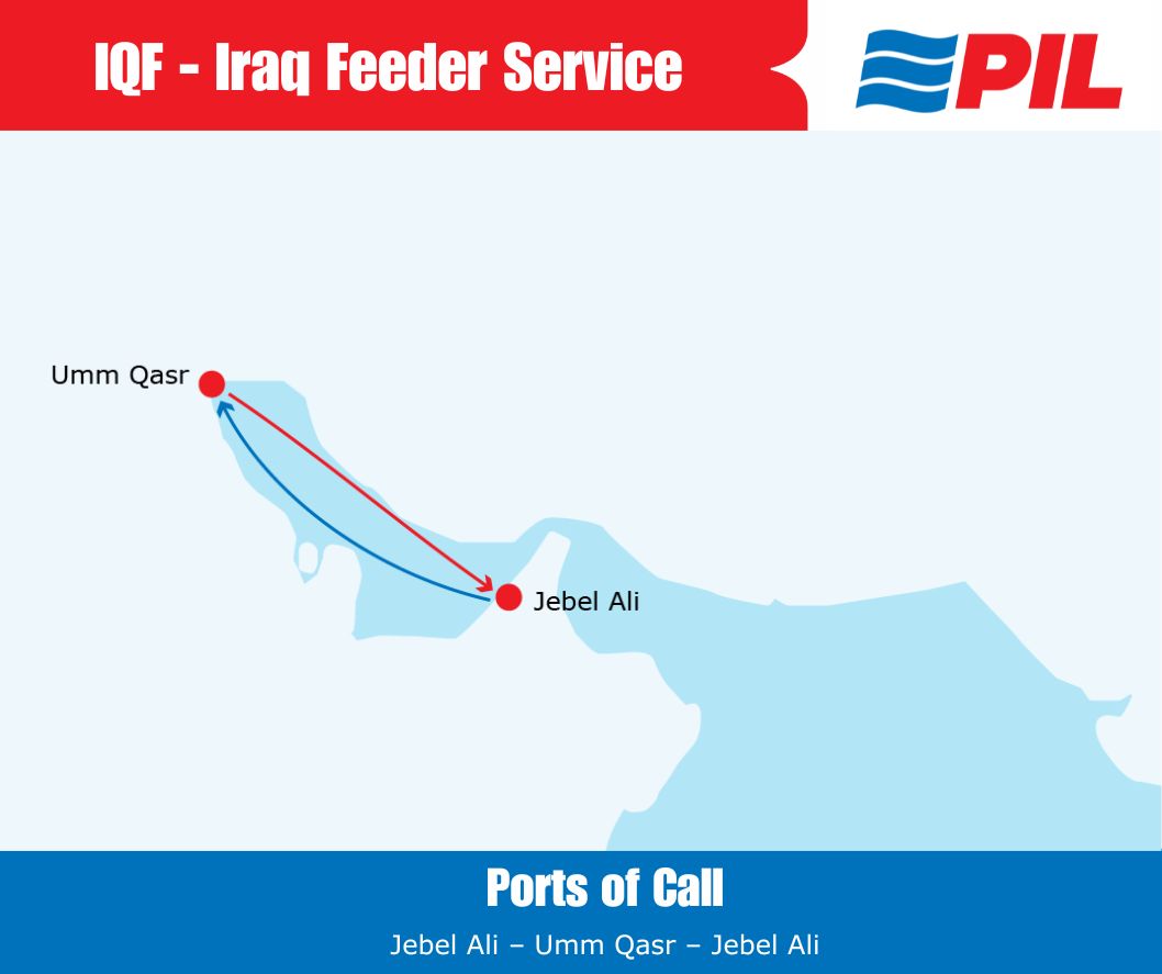 PIL launches new Iraq Feeder Service (IQF) | PIL - Pacific ...