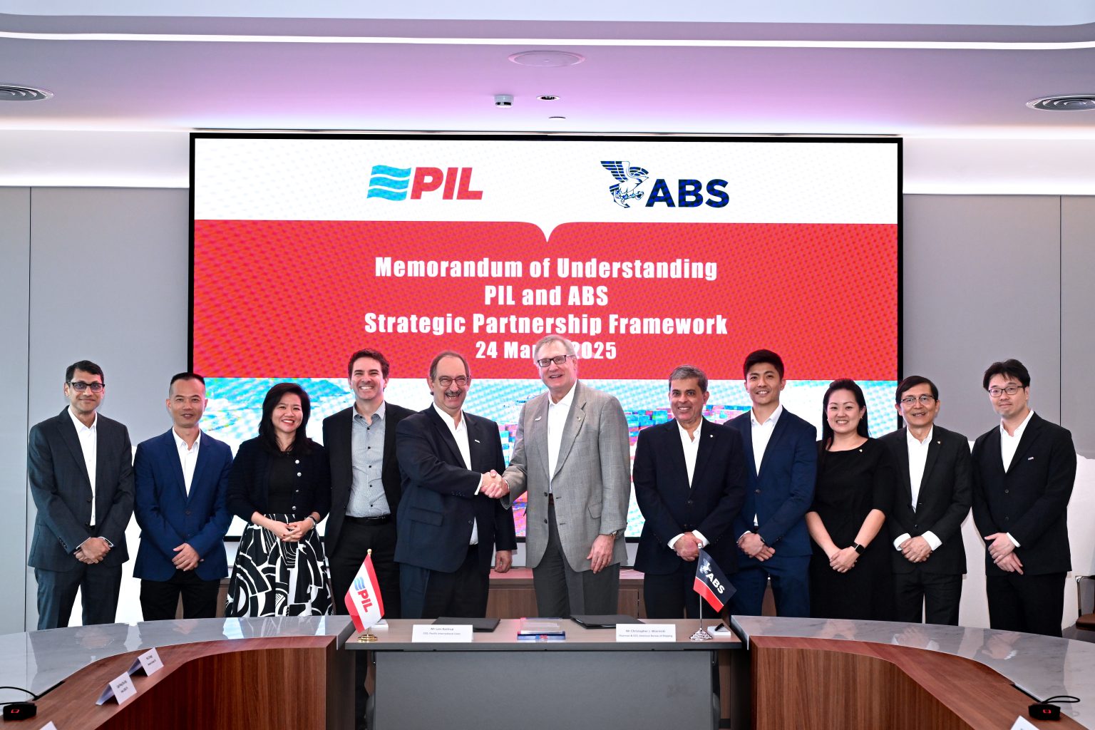 PIL and ABS Sign MOU to Advance Maritime Operations and Technologies ...