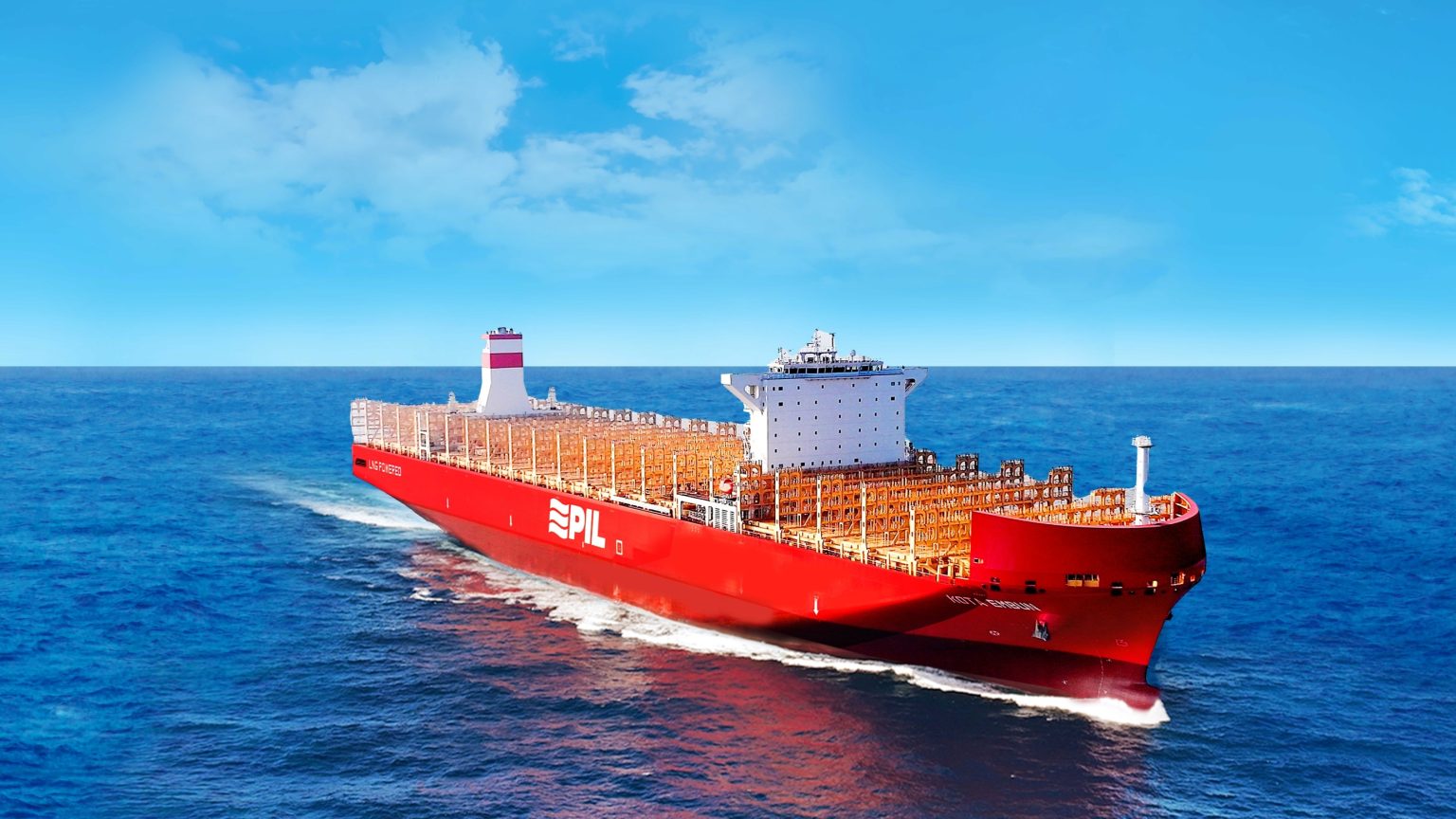 PIL advances fleet renewal with the naming of its fourth 14,000 TEU LNG ...