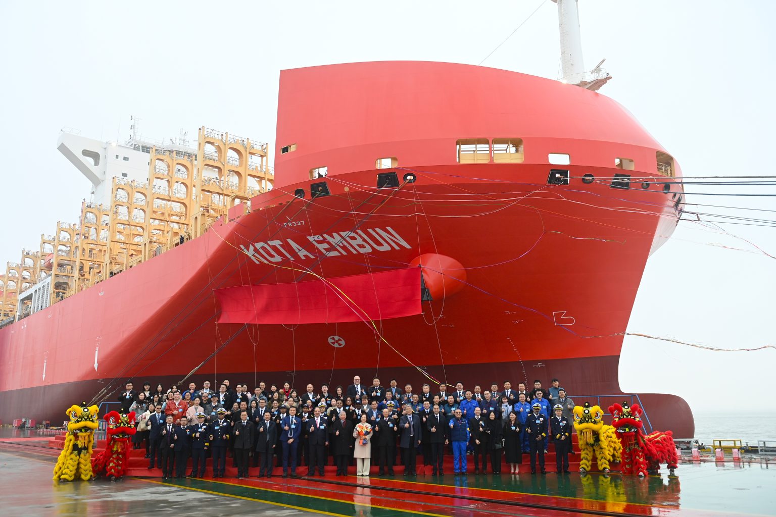 PIL advances fleet renewal with the naming of its fourth 14,000 TEU LNG ...